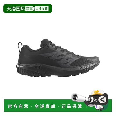 自营 SALOMON 24新款 SENSE RIDE 5 SR系列女款黑色纺织运动鞋