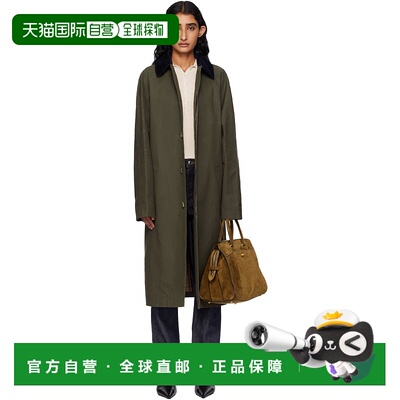 1h可退 香港直邮潮奢 A.P.C. 女士 卡其色 Gaspard Mac 风衣 COHI
