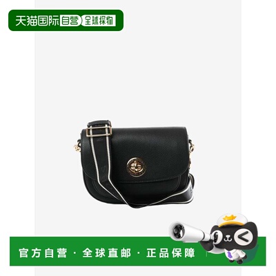 美国直邮MARC JACOBS-女士Signet Turnlock马鞍包单肩包斜挎包