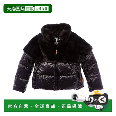自营Save The Duck Callie Puffer Coat - black 美国奥莱直发