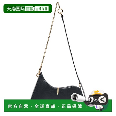 自营Dolce Vita Prya Leather Shoulder Bag - black 美国奥莱直