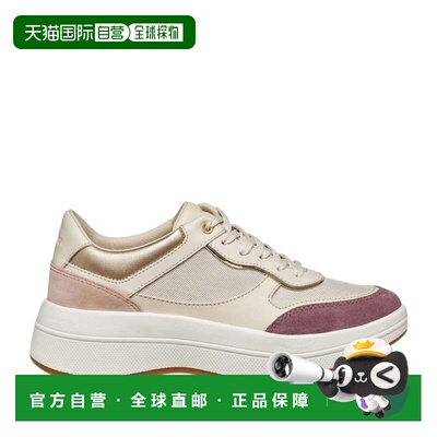 自营geoxSpherica Ecub-3米色绒面革-口音运动鞋-灰色 美国奥莱