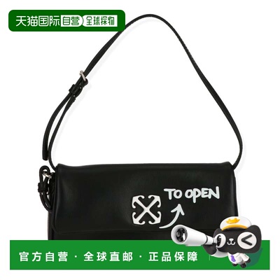 自营off-whiteOff White Womens Black/White Shoulder Bag - bla