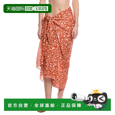 自营Echo climing Vines preo Wrap-红色 美国奥莱直发沙滩巾