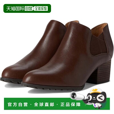自营Women's Vionic Belmont J2291L1200 Shooties Brown Leather