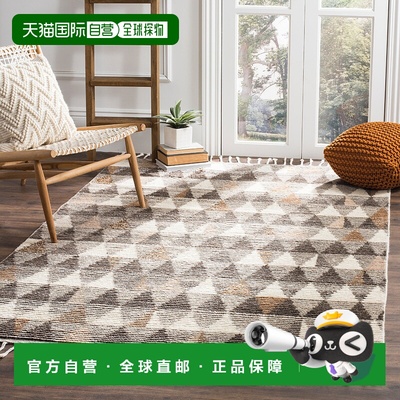 自营safaviehKenya Hand Made Area Rug, Ivory / Multi Contempo