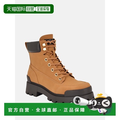 自营guessFillin Hiker Booties - yellow 美国奥莱直发厚底鞋