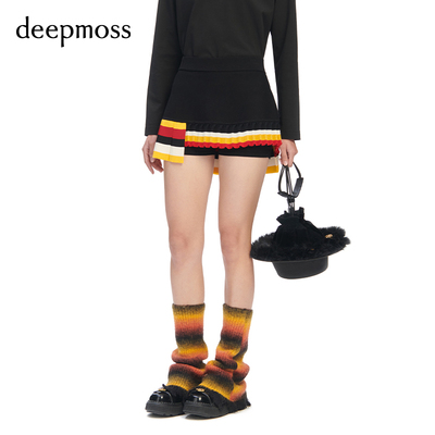 秋季短裙裤deepmoss复古