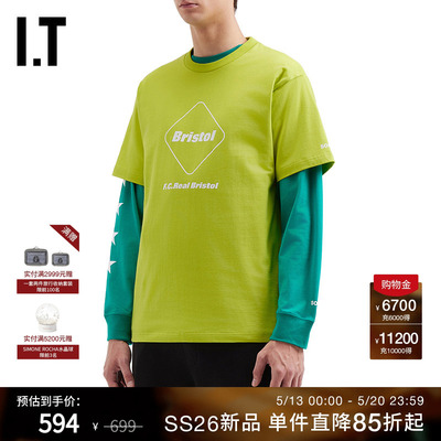 ITF.C.REALBRISTOL多色短袖T恤