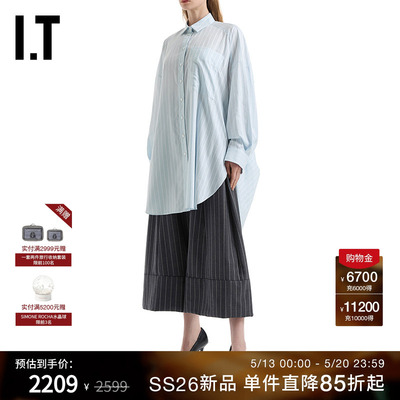 IT日本ENFÖLD中长款长袖衬衫