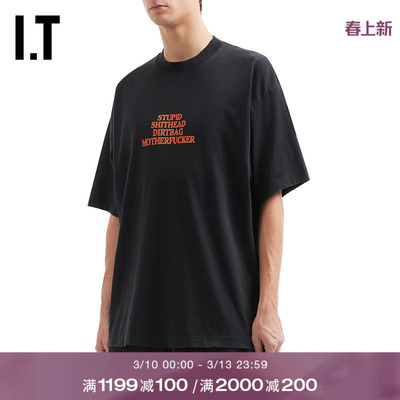 ITVETEMENTS宽松短袖T恤