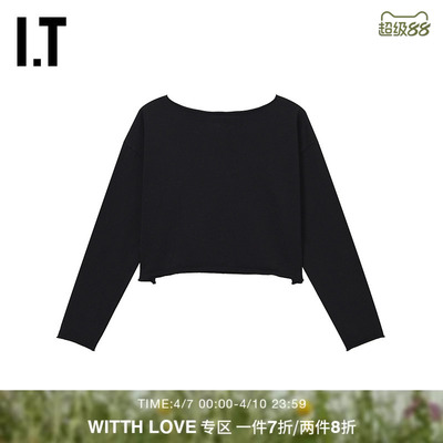 ITWITTHLOVE大圆领卫衣