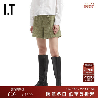 ITPortsPURE花呢短裤时尚气质