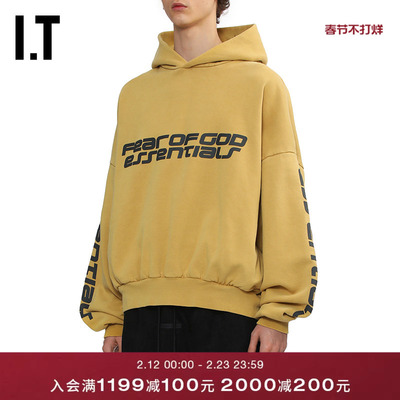ITESSENTIALS宽松连帽卫衣
