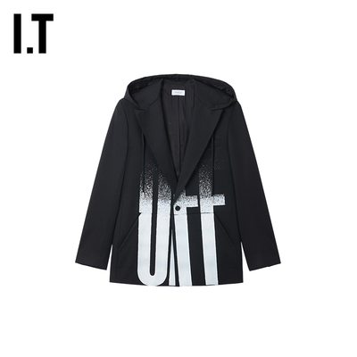 OFF-WHITE™连帽西装夹克