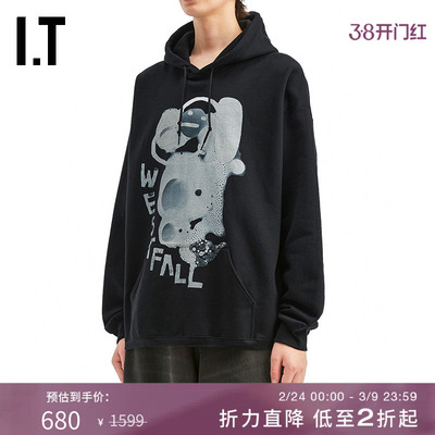 ITWESTFALL宽松连帽卫衣