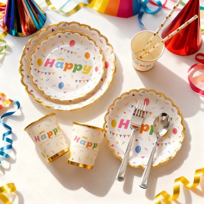 儿童周岁生日装扮甜品台