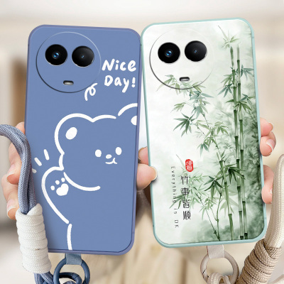 适用于realmev50s手机壳真我v50s可爱女0pporeaimeV50s超薄真我v5os软硅胶Reaimev50s小清新RalmeV50s全包边