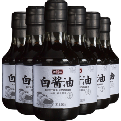 沈荡酿造特级白酱油传统手工古法