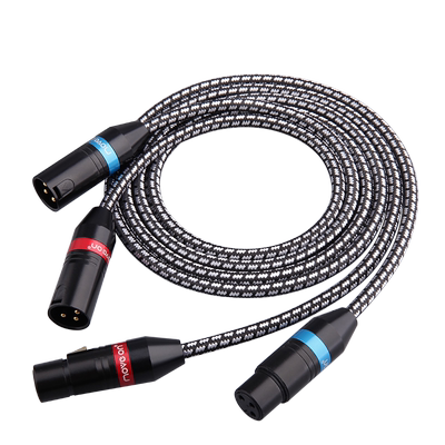 Moveon无氧铜镀银卡农公母线