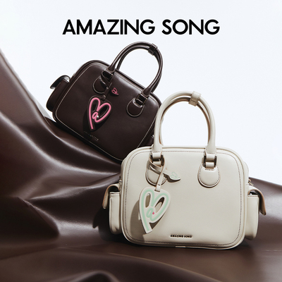 【七七酱直播间】Amazing Song乙颂吐司中号新款保龄球斜挎手提包