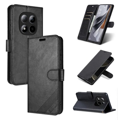 适用红米Note15Pro手机壳皮夹小米25080RABDC保护套6.83英寸外壳翻盖红米Nete15Pro钱包款红米Noto15Pro磁扣?
