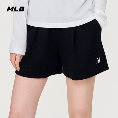 MLB官方 女款显腿长时尚潮流百搭休闲短裤26春季新款SPB04