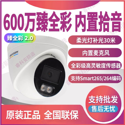 600臻全彩2.0半球POE摄像机对讲