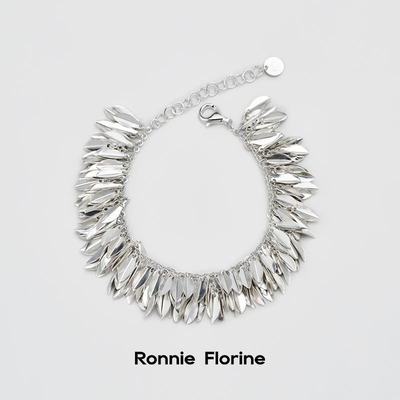 Ronnie Florine Alive系列 经典跳舞的麦穗 通勤版套链 手链