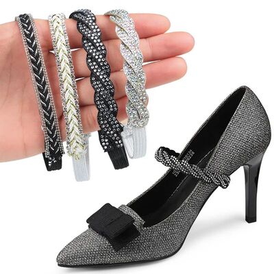 Women Shoelaces for High Heels Adjustable Ankle Shoe Belt Ho