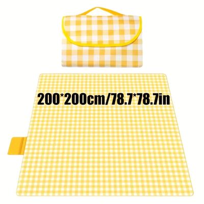 200*200cm Portable Camping Mat with Carry Bag Waterproof Thi