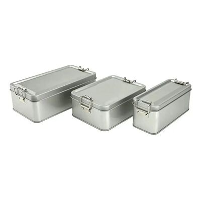 High Quality Metal Storage Box Old-fashioned Rectangular Iro