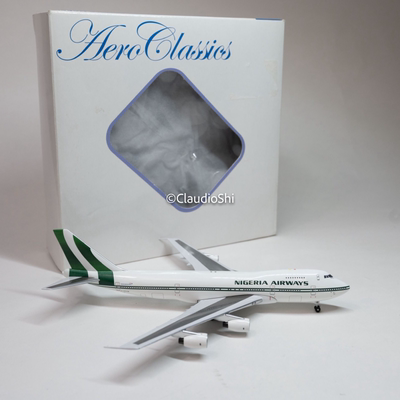 Aeroclassics（AC） 1/400 Nigeria Airways 尼日利亚航空 747-20