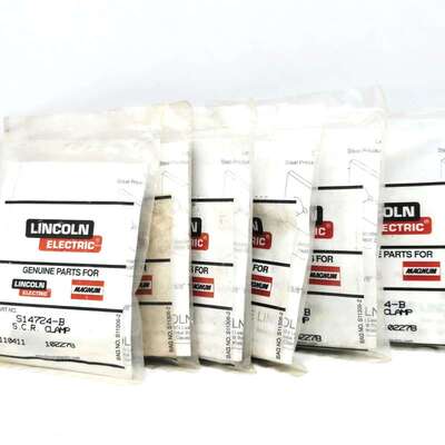 议价9SS14724-B LINCOLN ELECTRIC SCR CLAMP S14724-B LOT OF 6