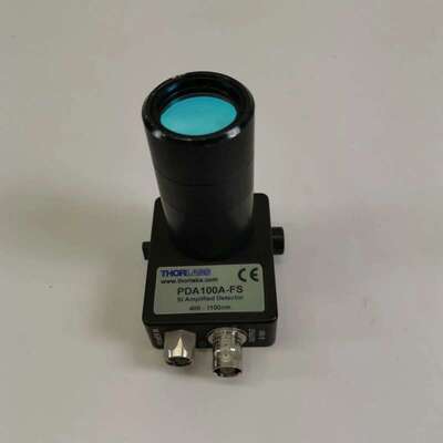 议价THORLABS PDA100A-FS SI Amplified Detector + Objektiv