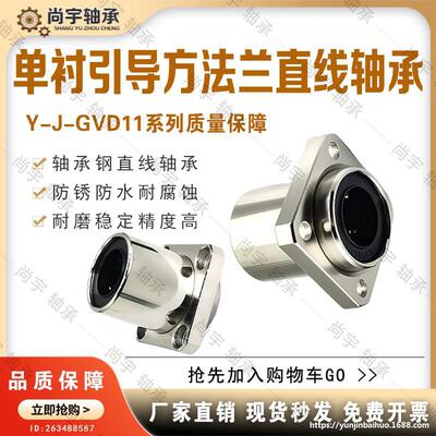 Y-J-GVD11-d6 8 10 12 13 16 20 25 30 35 40 50单衬引导型方法兰