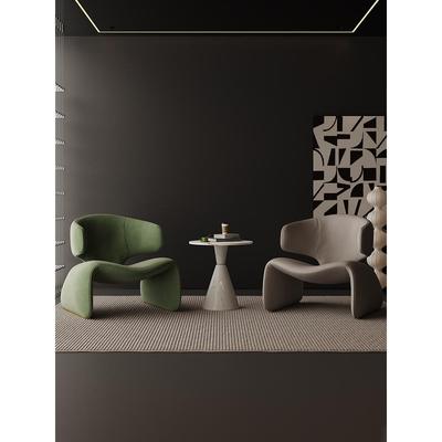 轻奢单人沙发休闲椅单人椅设计师沙发椅一桌两椅洽谈桌椅子组合休