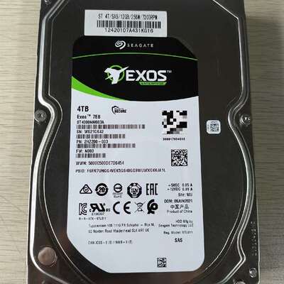 {议价}28个希捷曙光ST4000NM003A 4TB机械硬盘企业