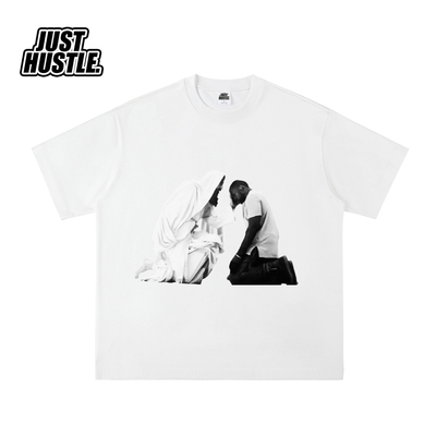 短袖美式侃爷KANYE试听会面具