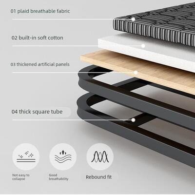 Folding Bed for Home, Single Double & Firm Support