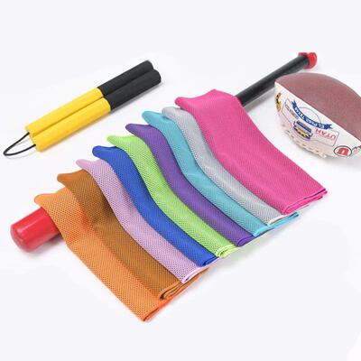 Outdoor Summer Cooling Ice Towel Microfiber Quick Drying Por