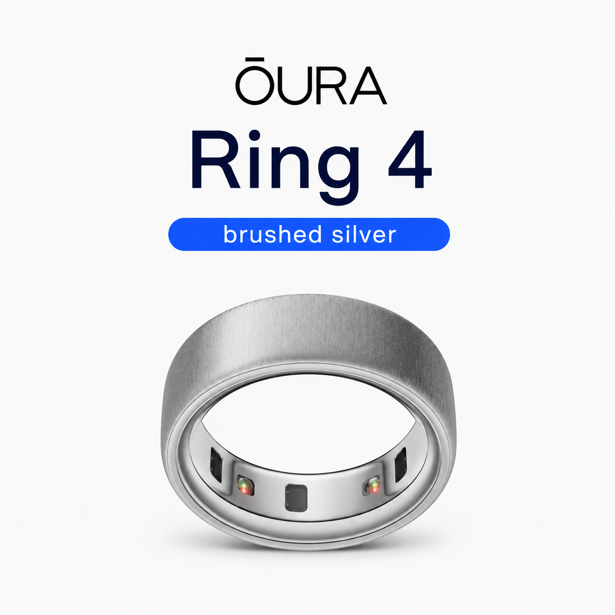代购Oura Ring 4智能戒指美版睡眠运动健康监测心率体温防水指环