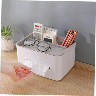 Tissue Storage Box Napkin Holder Living Room Organizer Box