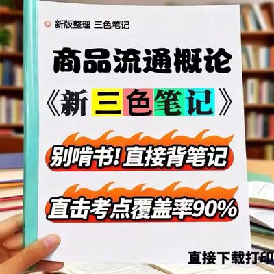 2026新版 00185商品流通概论  自考重点 自考资料 考点知识点 同步教材提纲  考前密卷押题 题库历年真题