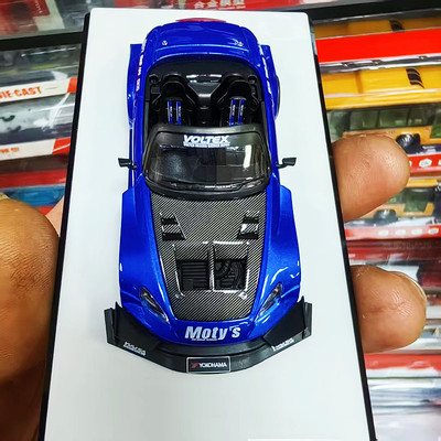 本田S2000 AP1 赛道套件版Race Car MicroTurbo MT 1:64 合金车模