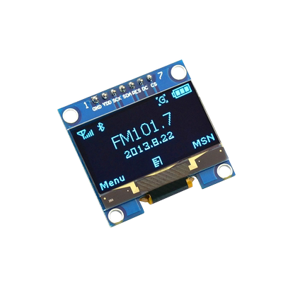 1.3寸oled  12864  SPI 提供原理图 例程 蓝色显示屏 模块