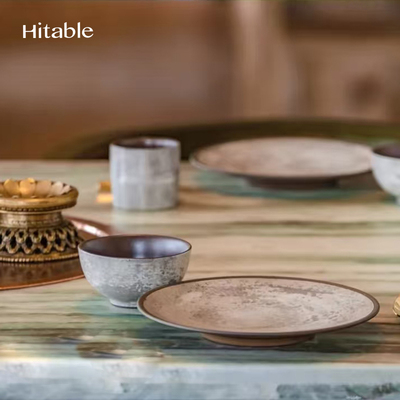 Hitable摆台酒店餐具定制logo