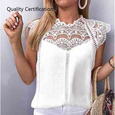 sin mangas sólido camisa mujeres blusa ropa camisa