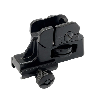 CQB金属后准司骏M4JM9代M4A1下供软弹改装JM13后准金属机械瞄