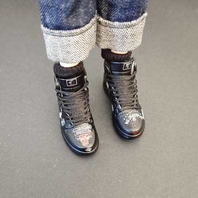 19关节体娃鞋1/6兵人鞋子